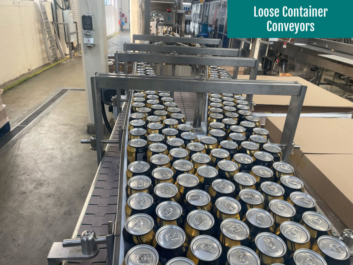 Loose Container Belt Conveyor Systems - Supply and Installation